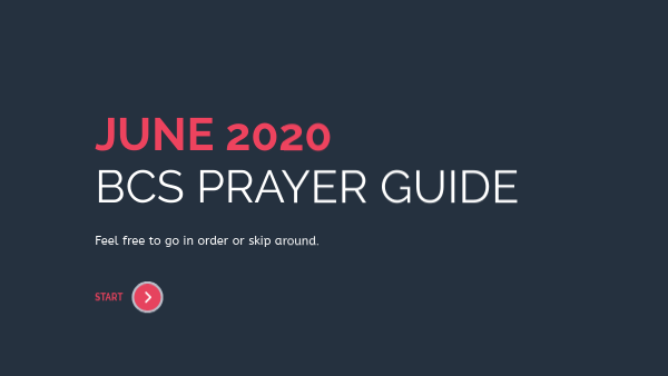 June 2020 Prayer Guide