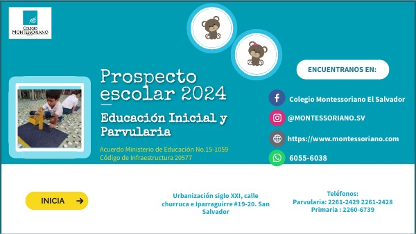Información 2023 INICIAL - P5 | Genially
