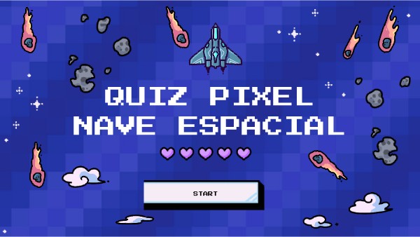 QUIZ PIXEL NAVE ESPACIAL