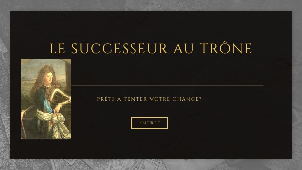 Le successeur au trône