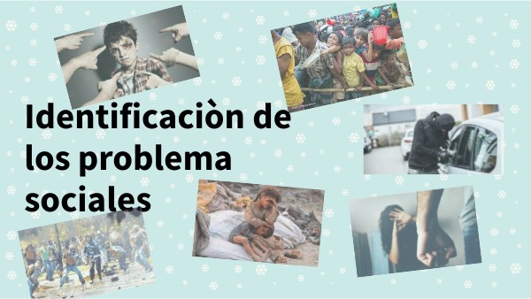 Identificación de los Problemas Sociales