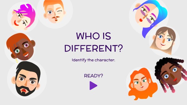 Who is different? | Genially