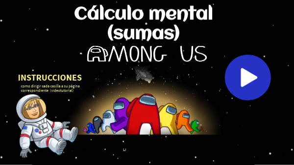 SUMAS LLEVANDO AMONG US | Genially
