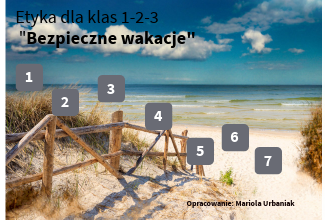 Etyka "Bezpieczne wakacje" | Genially
