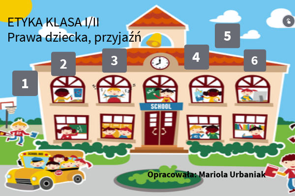 Interactive image Etyka klasa I / II