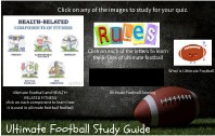 7th Grade Ultimate Football Study Guide | Genially