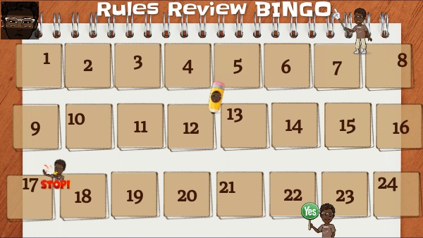 rules review BINGO