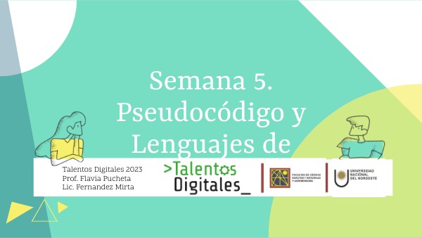Semana 5 Lenguajes de programación | Genially