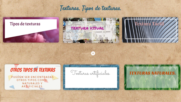 Las Texturas | Genially