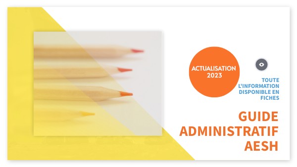 Guide administratif AESH