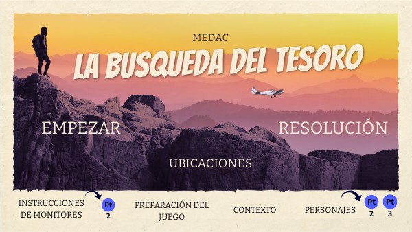 La busqueda del tesoro