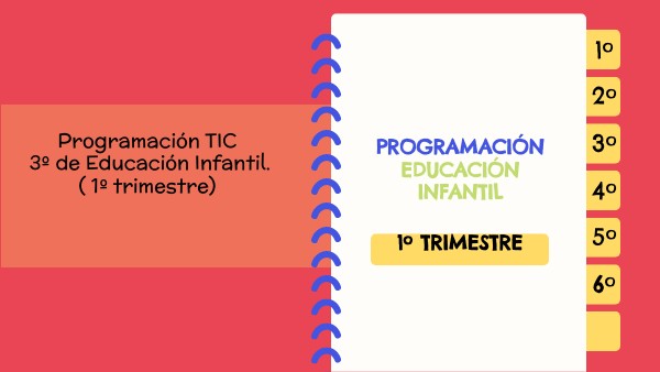 PROGRAMACION TIC 3º DE E.I. | Genially