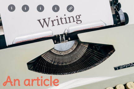 Writing - an article | Genially
