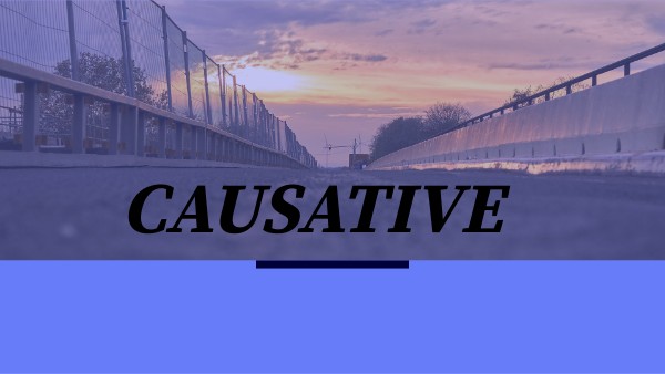 Causative form