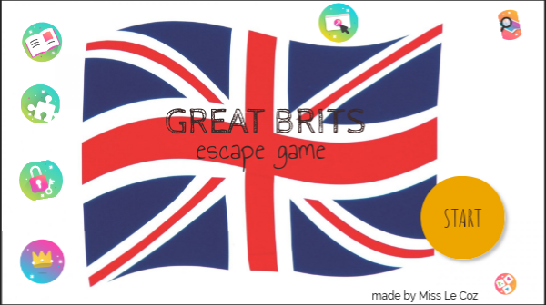 Escape game Great Brits | Genially