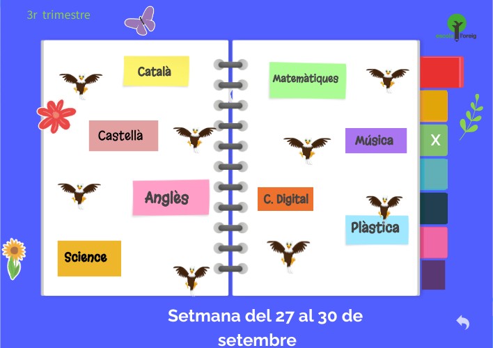 Programació setmana 2021-2022 | Genially