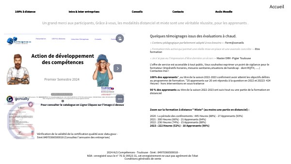 Site ALS Competences