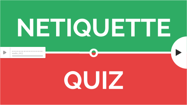 Netiquette