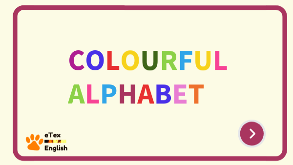 Colourful alphabet | Genially
