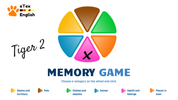 Tiger 2 My Memory Game | Genially