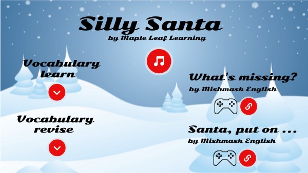 Oh, no! Silly Santa | Genially