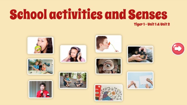 Zmysły i czynności_Tiger 1 | Genially