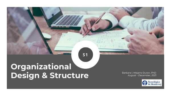 DESIGN S1 OT & STRUCTURE
