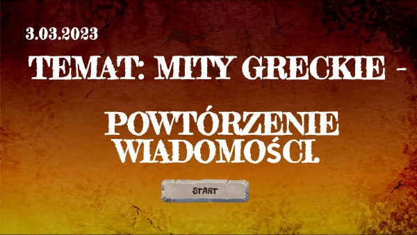 mity powtórka klasa 5a | Genially
