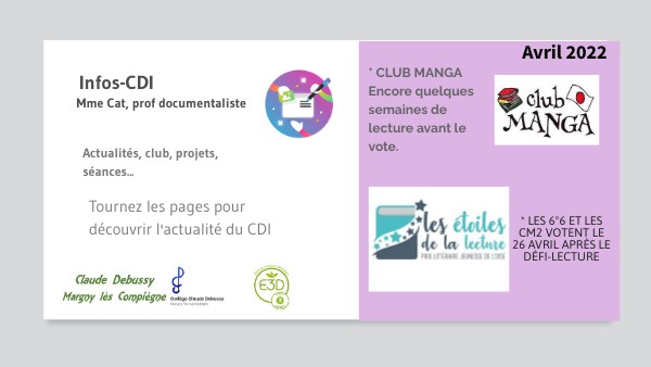 Infos-CDI | Genially