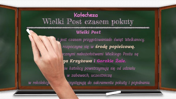 Wielki Post czasem pokuty | Genially