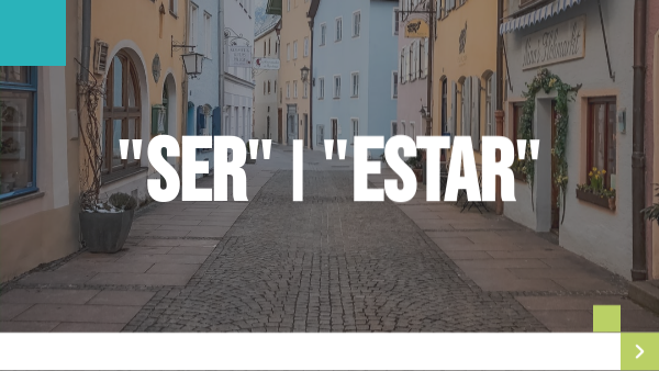 SER i ESTAR | Genially