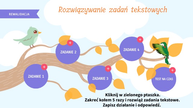 rewalidacja zadania | Genially