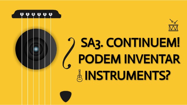 1r ESO: Els instruments musicals | Genially