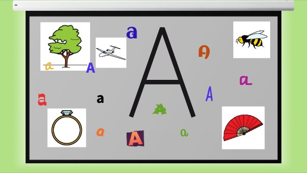 letra A vocales | Genially