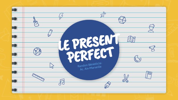 Le present perfect | Genially
