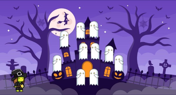 Ten Timid Ghosts (English) | Genially