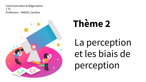 Test de perception