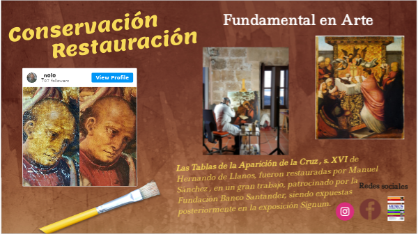 CONSERVACIÓN RESTAURACIÓN