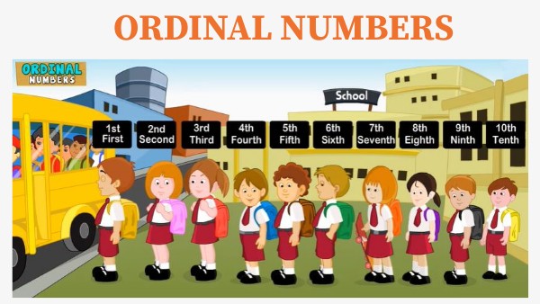 ORDINAL NUMBERS