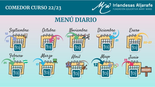 MENUS COMEDOR CURSO 22-23 | Genially