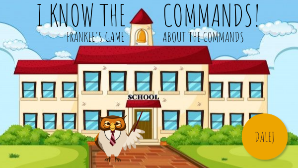 THE GAME - COMMANDS! COMMANDS! | Genially