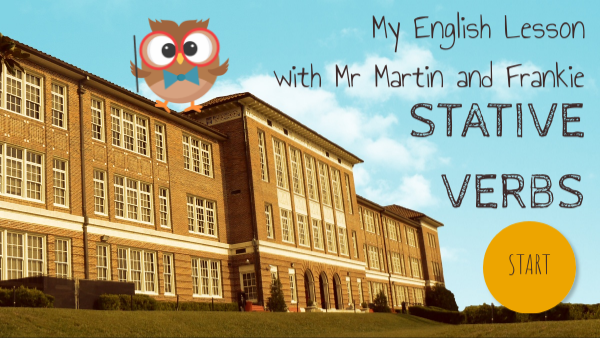 STATIVE VERBS - THE GAME | Genially