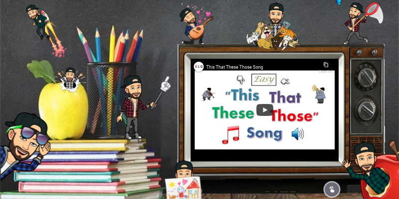 TV Set - THIS/THAT VS THESE/THOSE