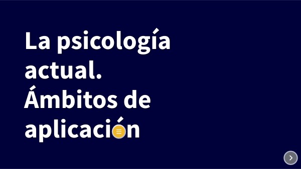 PRESENTACÓN PSICO | Genially