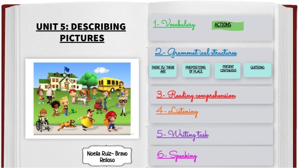 5º U5 DESCRIBING PICTURES