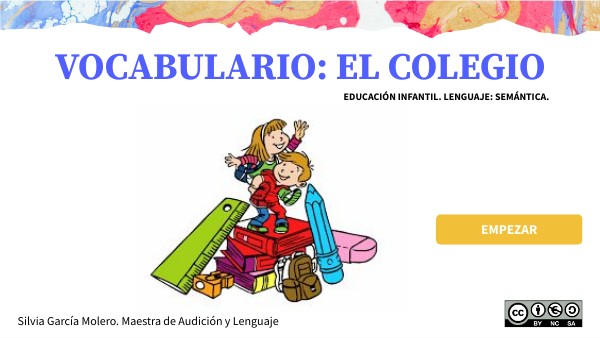 VOCABULARIO: EL COLEGIO | Genially