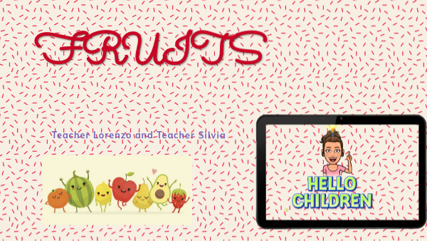 FRUITS 5 AÑOS | Genially