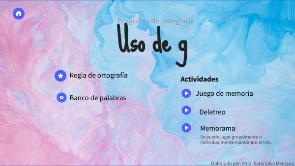 2° Uso de g | Genially