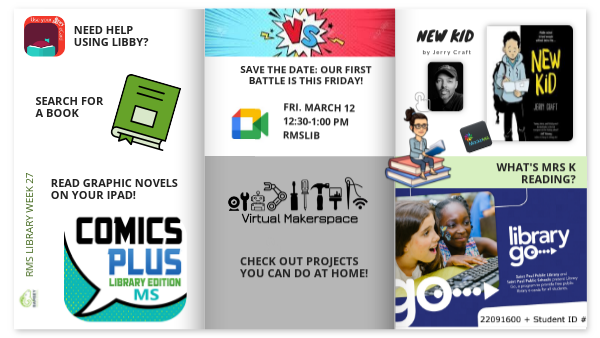 Week 27 Library Update | Genially