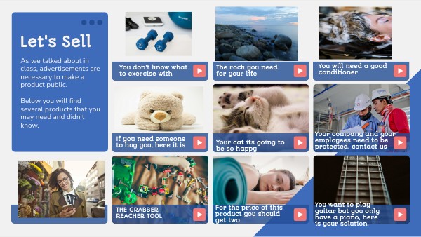 Let's Sell | Genially